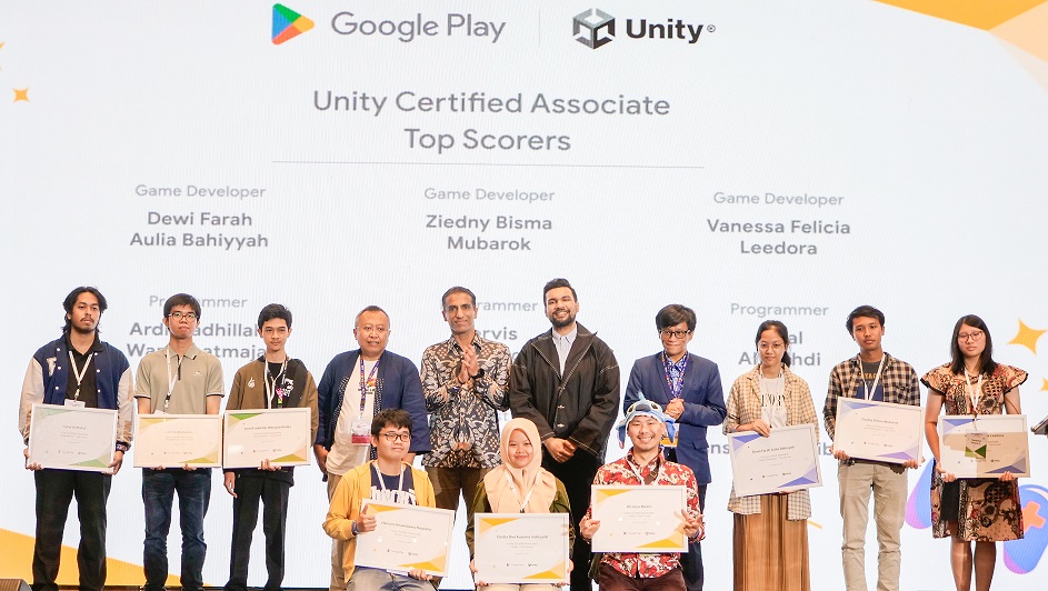 Google Rayakan 155 Developer Game Indonesia yang Dapatkan Sertikasi Unity | Mnctrijaya.com